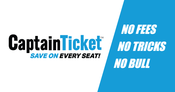 Captain Ticket™ | The Original No Fee Ticket Site - Save On Every Seat